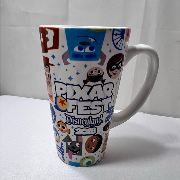 Disney | Dining | Rare Pixar Fest Disneyland Resort 28 Ceramic Mug ...